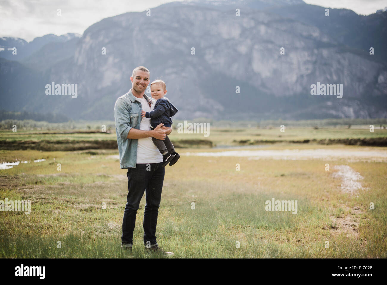 Rural family standing hi-res stock photography and images - Alamy