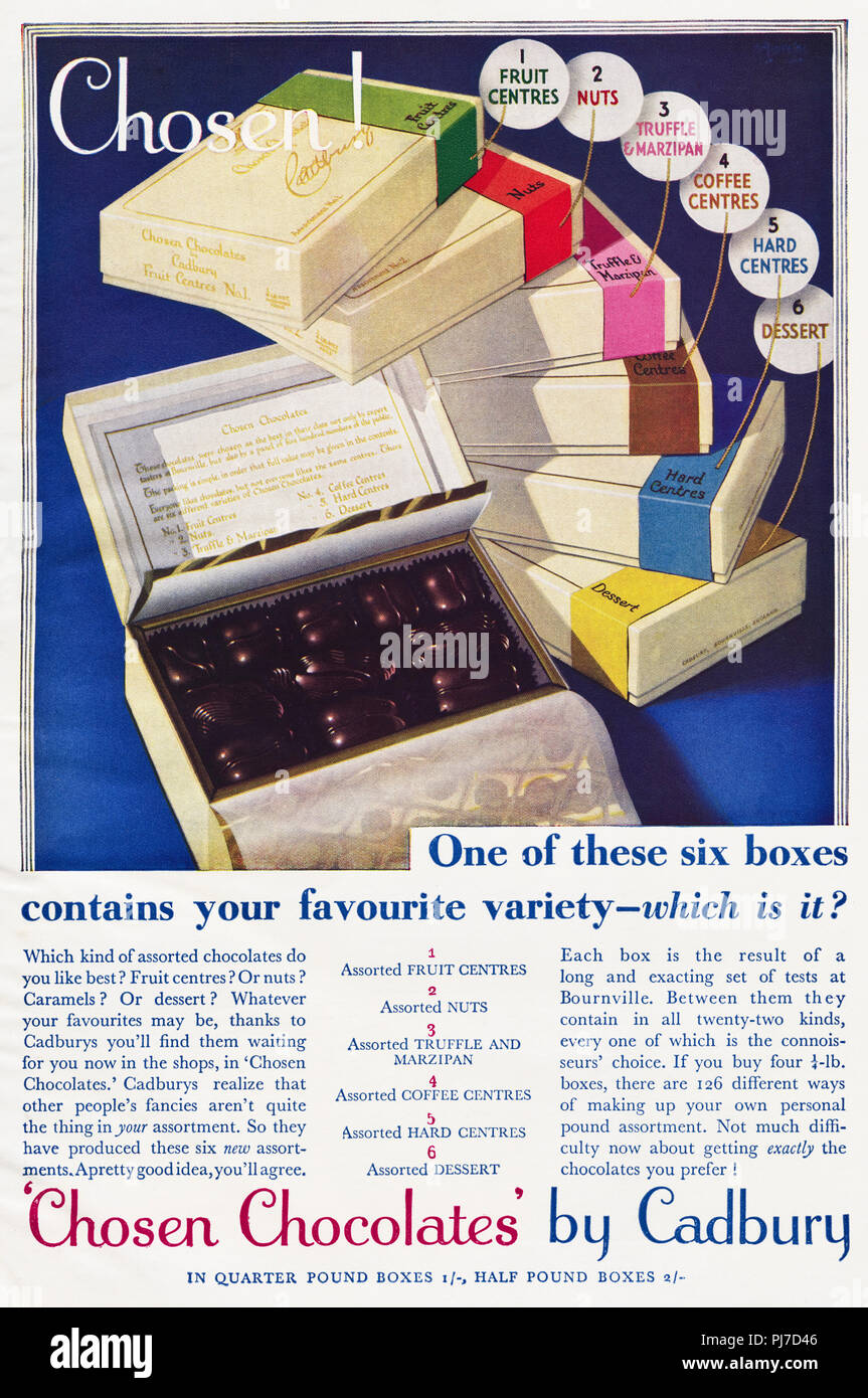 Cadbury Chocolate Advert High Resolution Stock Photography and Images ...