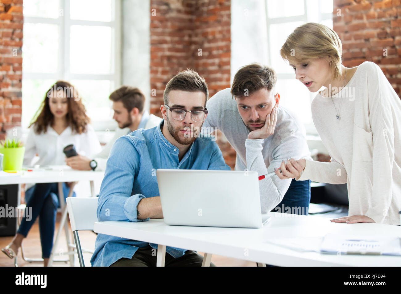 Business people meeting good teamwork in office.Teamwork successful ...