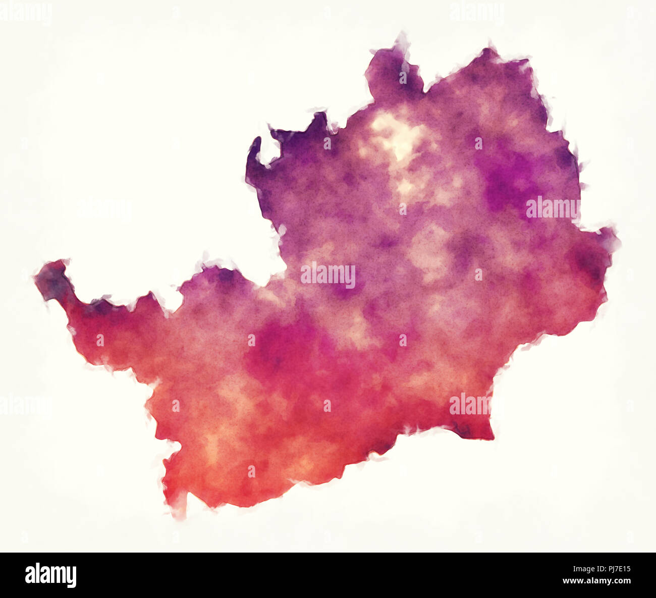 Hertfordshire map hi-res stock photography and images - Alamy