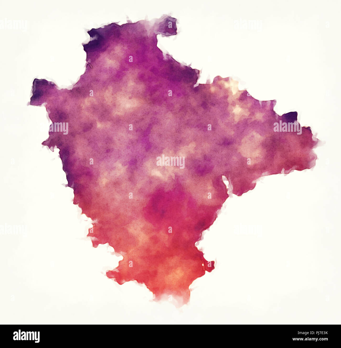 Map of devon england hi-res stock photography and images - Alamy