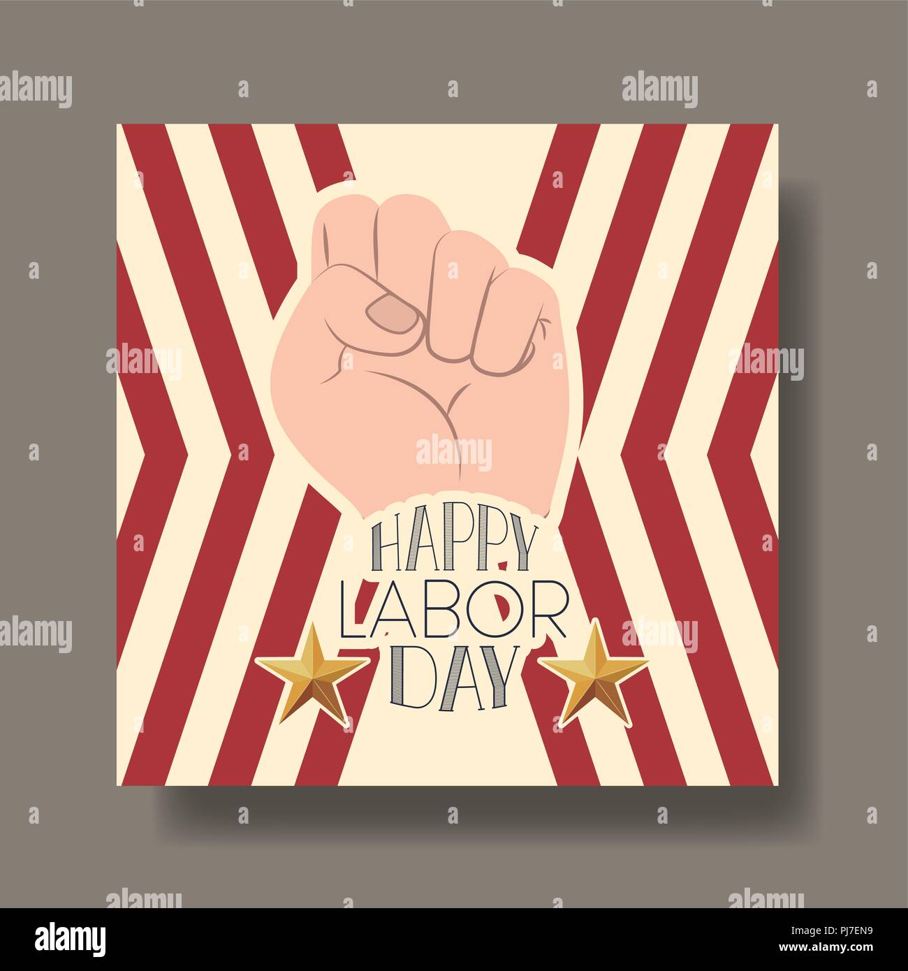 Labour union usa emblem hi-res stock photography and images - Alamy