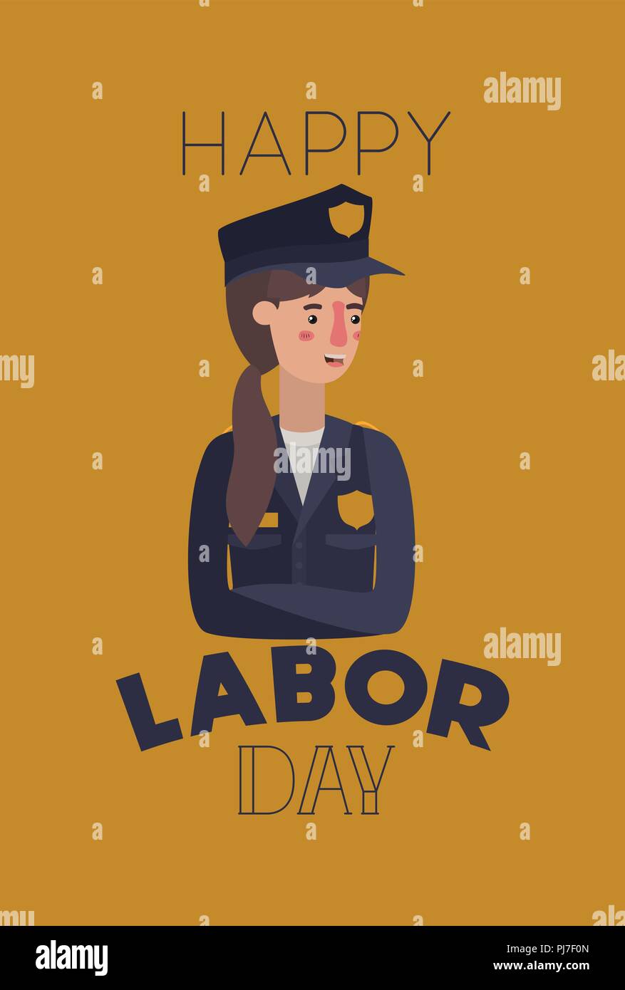 National Police Day Stock Vector Images - Alamy