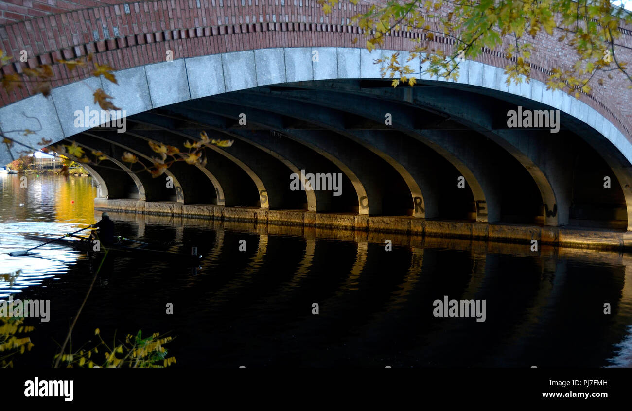 Boston, Massachusetts, USA., 21.10.12, Head of the Charles River, Eliot ...