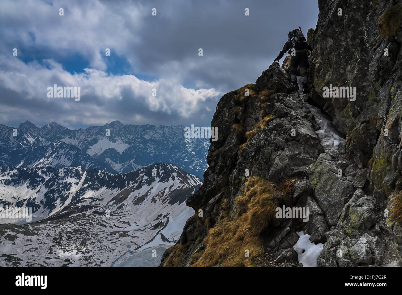 Route in the mountains hi-res stock photography and images - Alamy