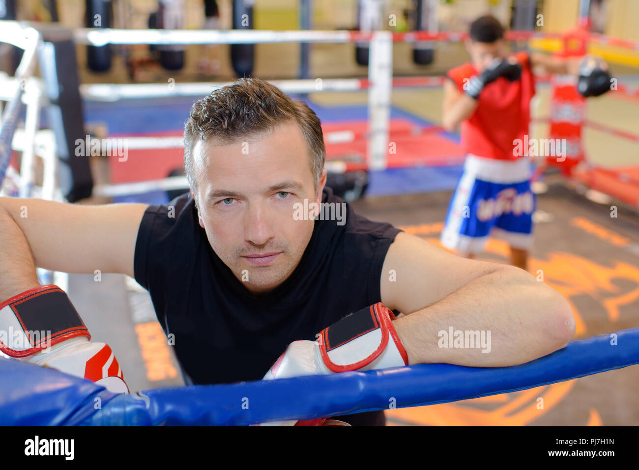 Referee boxers hi-res stock photography and images - Alamy
