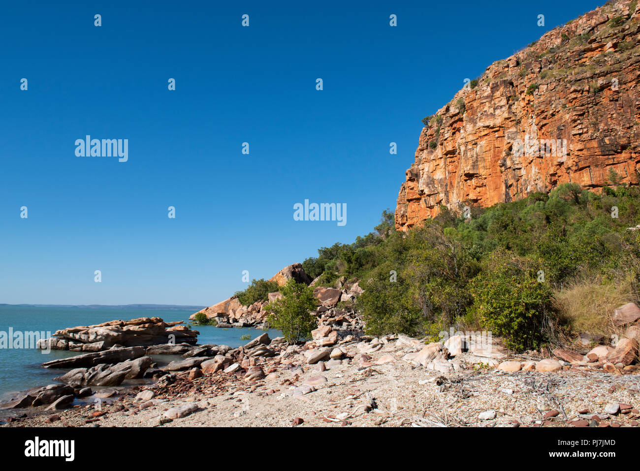 Australia, Western Australia, Doubtful Bay. Beach view of Raft Point ...