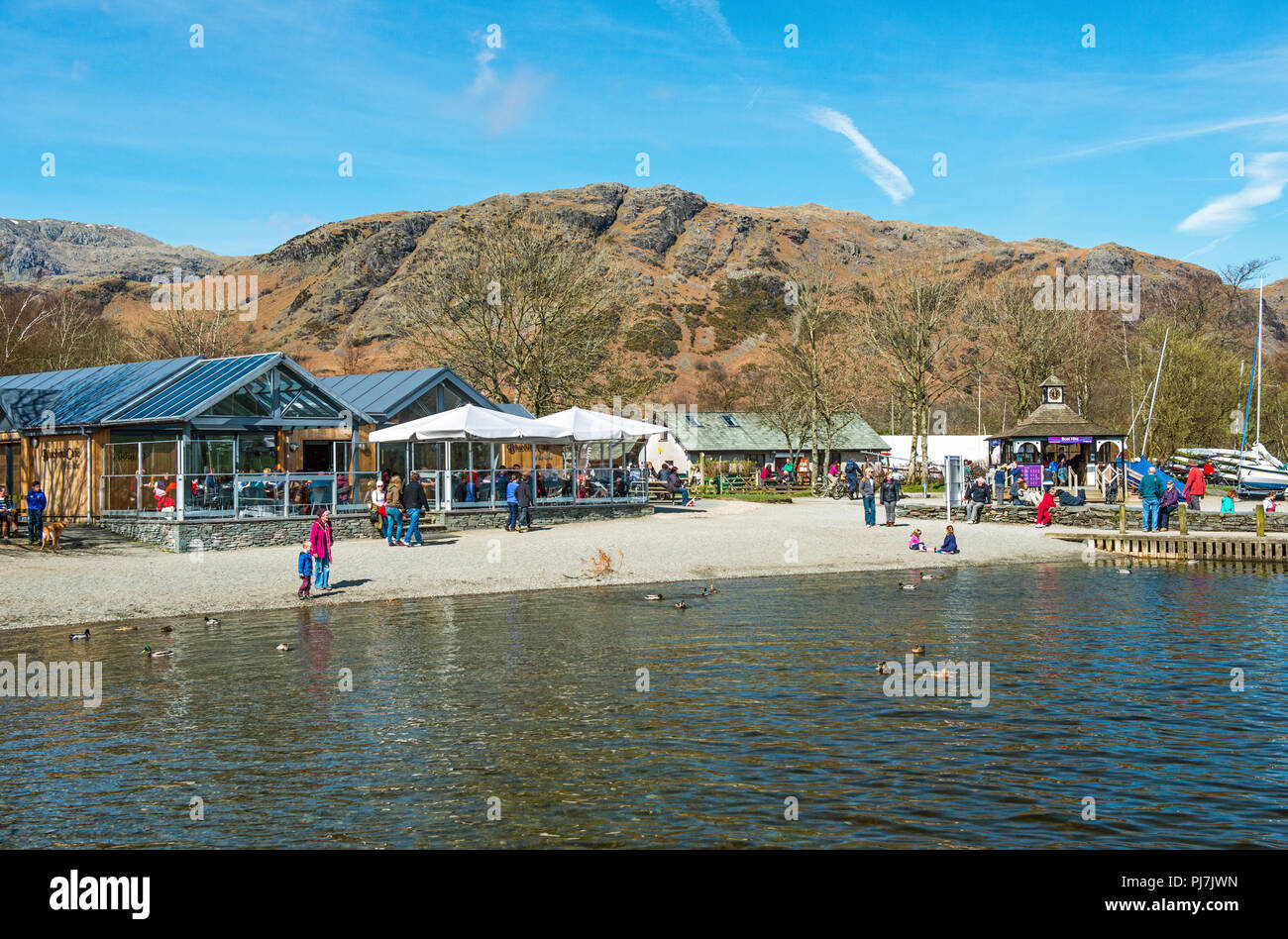 Coniston water lake district national park hi-res stock photography and ...