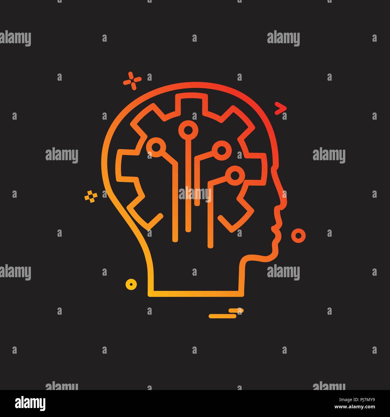 Artificial brain circuit intelligence icon vector design Stock Vector ... Artificial brain circuit intelligence icon vector design Stock Vector ...