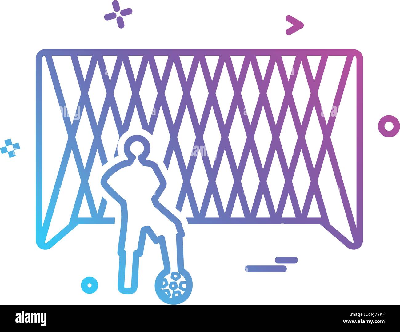 Football icon design vector Stock Vector Image & Art - Alamy