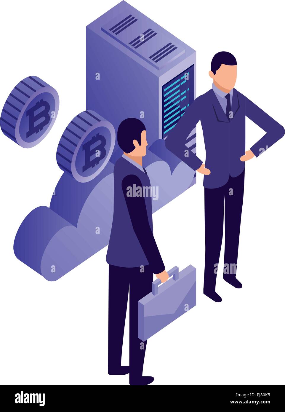 Money access center Stock Vector Images - Alamy