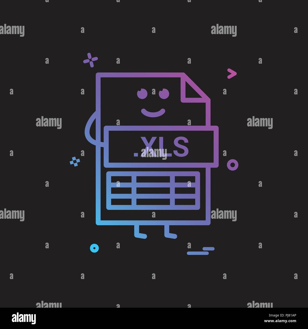Computer xls file format type icon vector design Stock Vector Image ... Computer xls file format type icon vector design Stock Vector Image ...