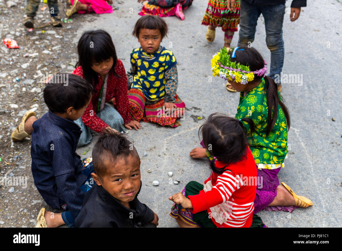 Sad indigenous child hi-res stock photography and images - Alamy