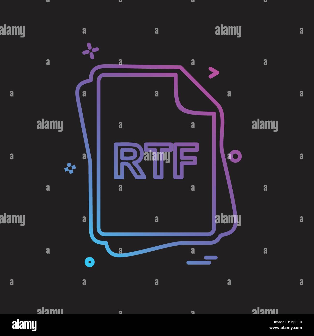 Rtf Stock Vector Images - Alamy