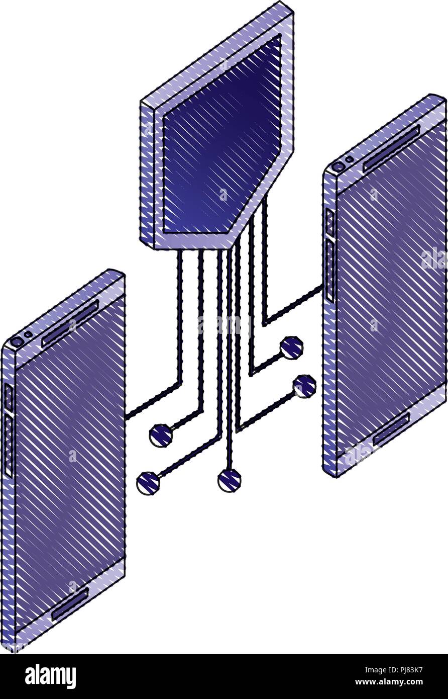 Electronic devices password security technology hi-res stock ...