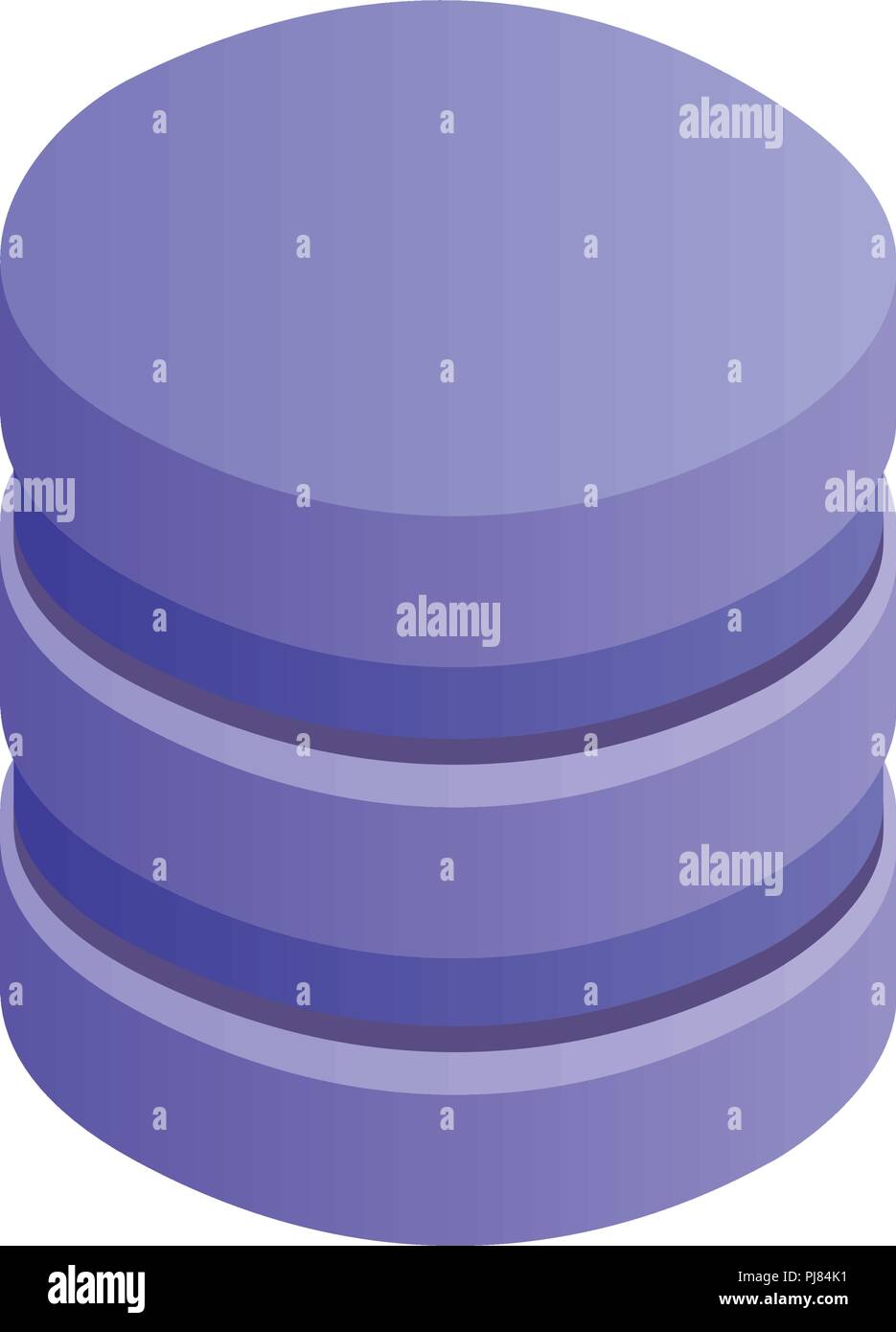 database center storage file system network vector illustration Stock ...
