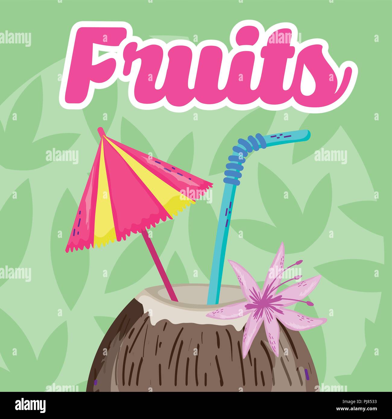 Delicious fruits cartoons Stock Vector Image & Art - Alamy