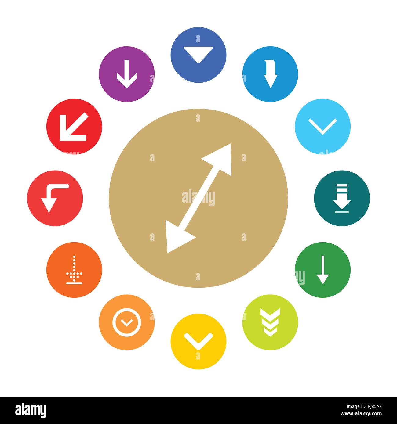 User Interface Buttons Design Set Vector Stock Vector Image And Art Alamy