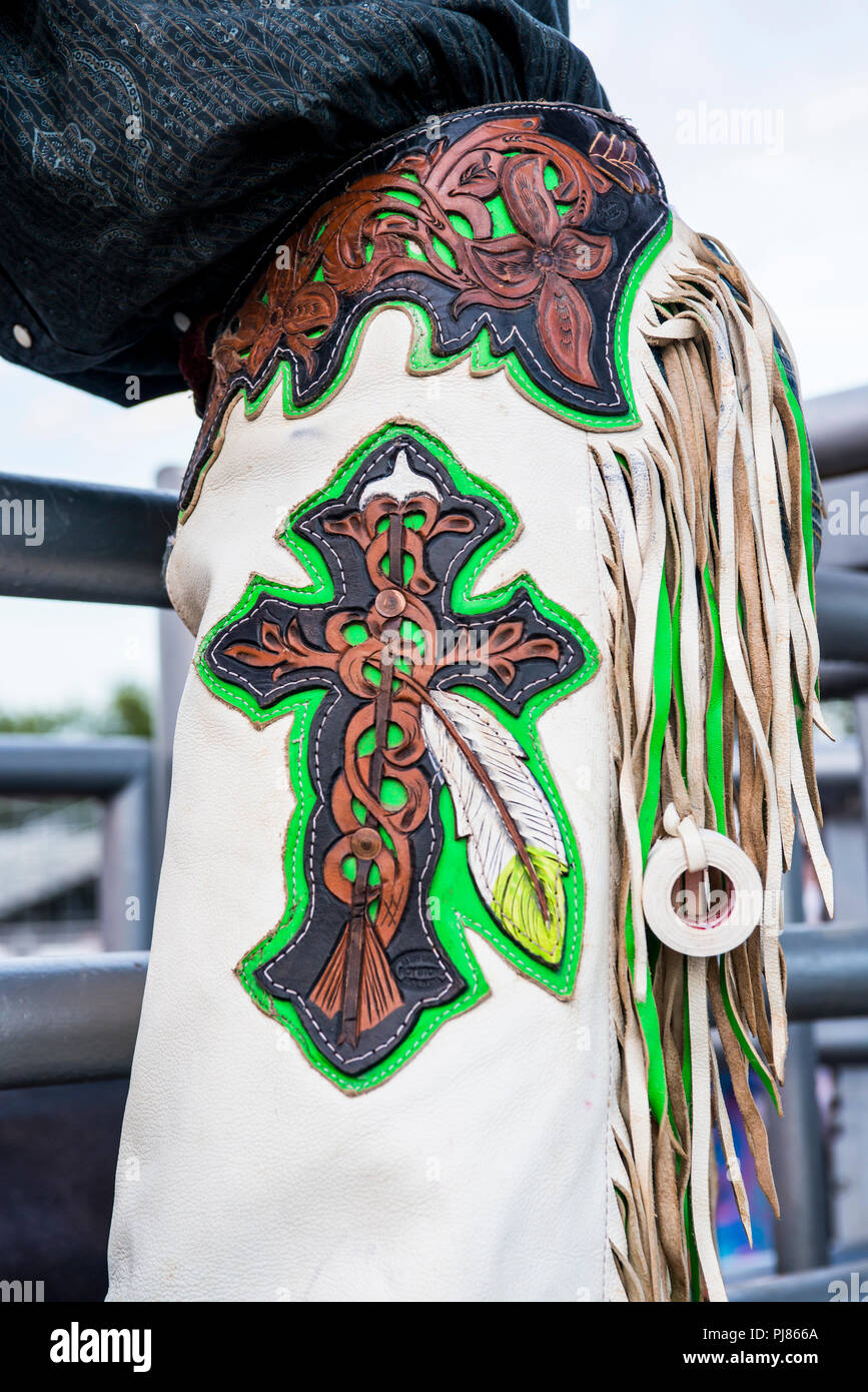 Leather Cowboy Chaps High Resolution Stock Photography and Images - Alamy