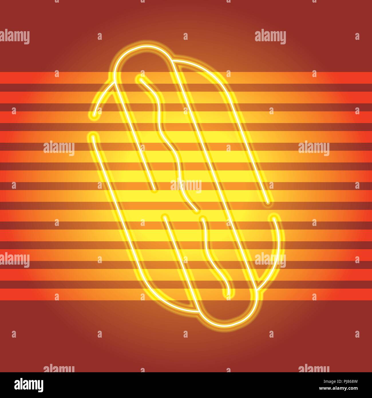 Fast food neon sign Stock Vector Image & Art - Alamy