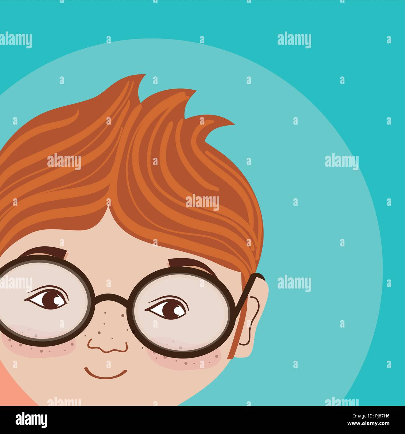 Young man standing colorful Stock Vector Images - Alamy