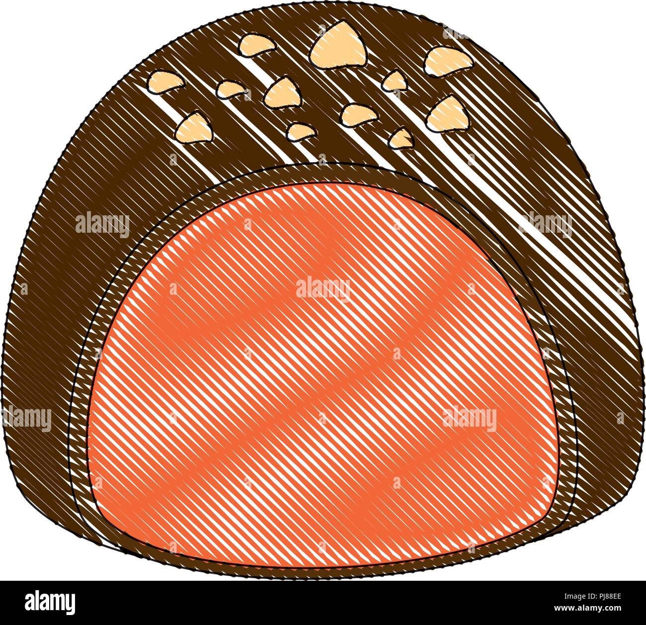 Sugar bon bon Stock Vector Images - Alamy