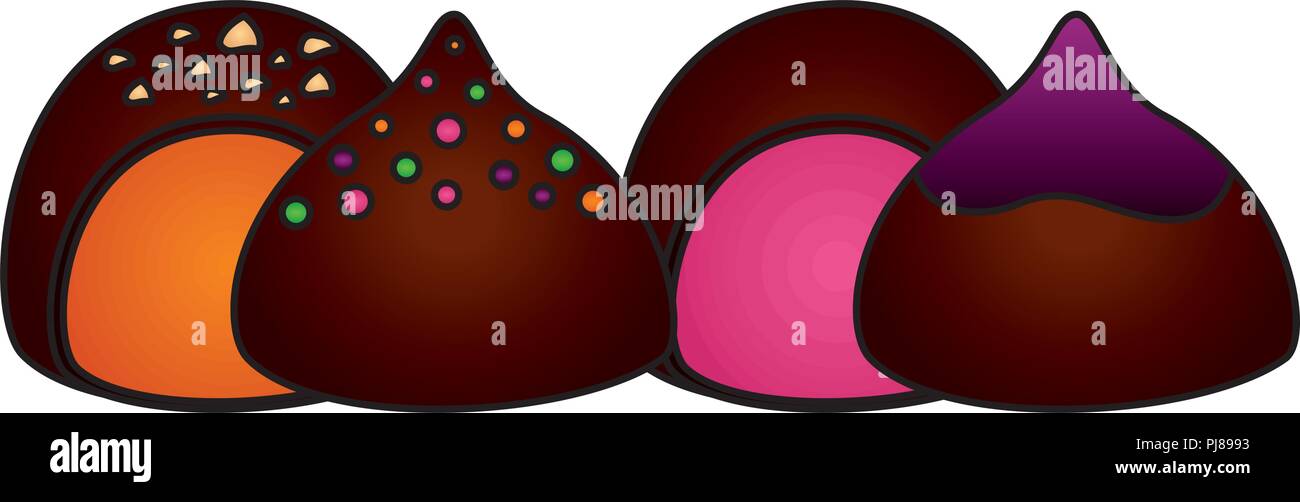 Candy bonbons Stock Vector Images - Alamy