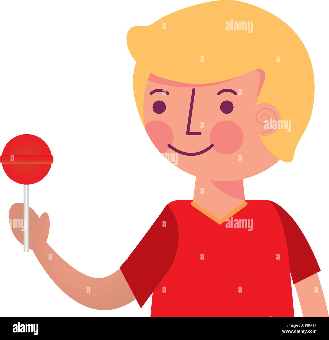 One lollipop Stock Vector Images - Alamy