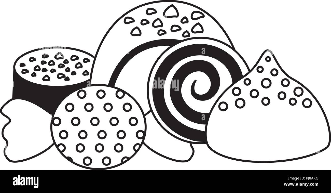 sweet candies isolated icon Stock Vector Image & Art - Alamy