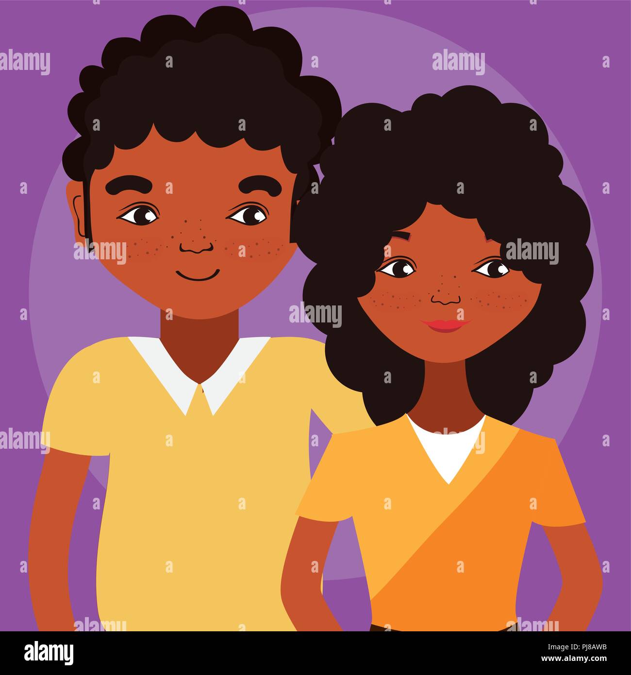 Young couple cartoon Stock Vector Image & Art - Alamy
