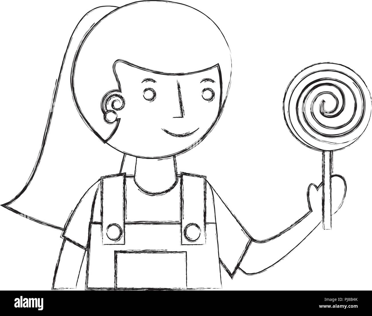 Human lollipop Stock Vector Images - Alamy