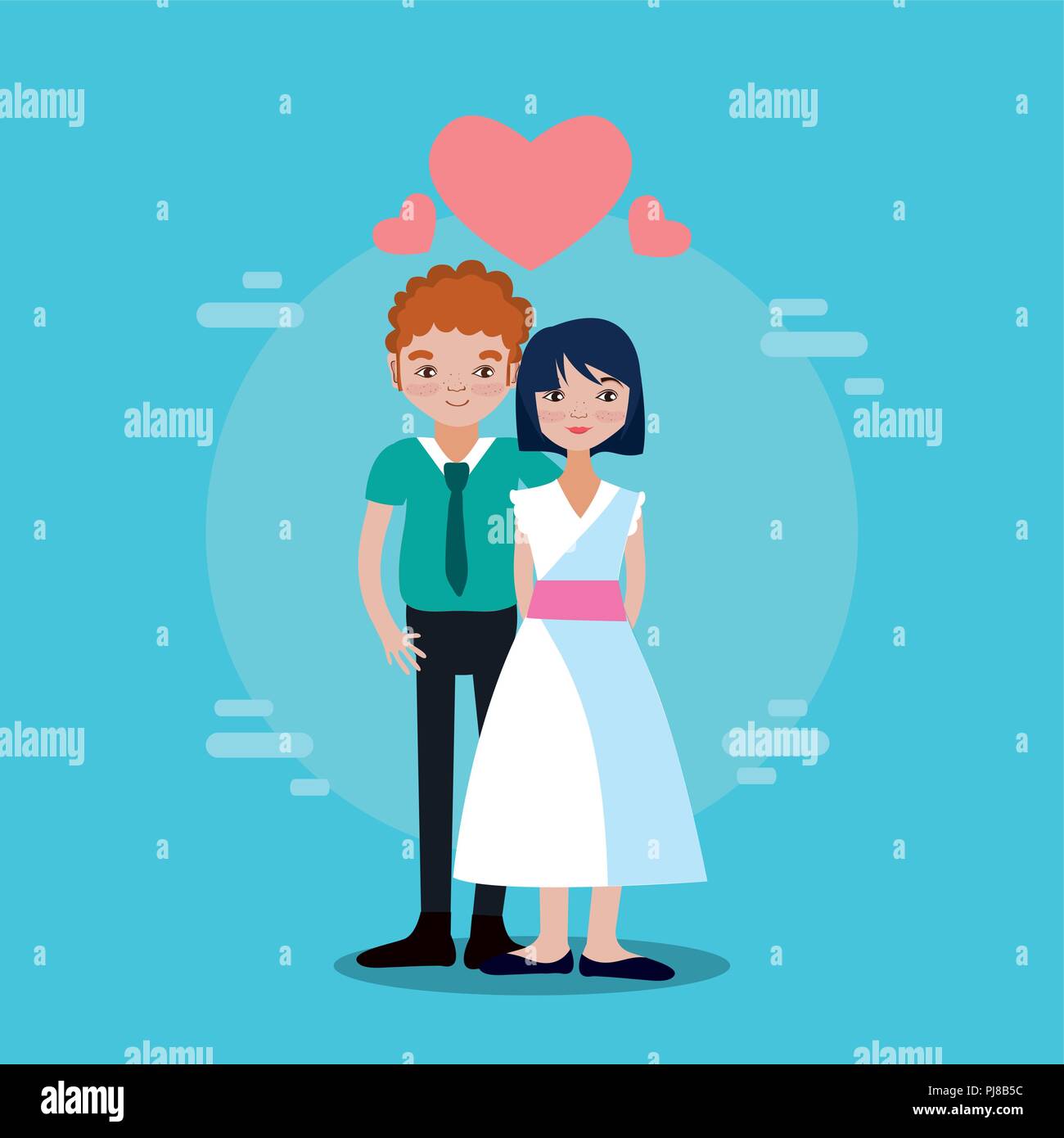 Love and people cartoons Stock Vector Image & Art - Alamy