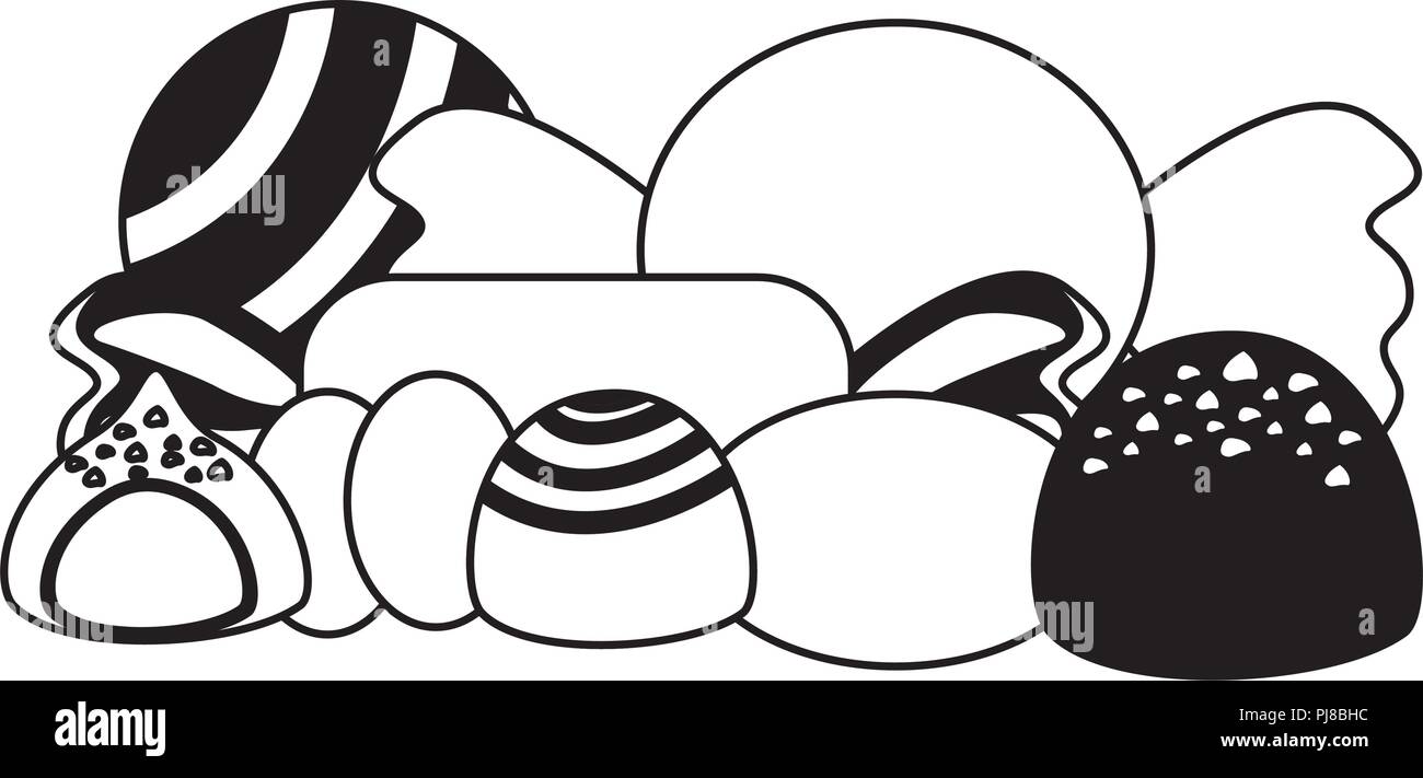 sweet candies isolated icon Stock Vector Image & Art - Alamy