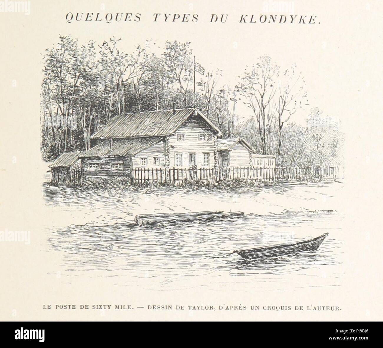 Image from page 189 of 'Aux mines d'or du Klondike. Du lac Bennett a ̀ ...
