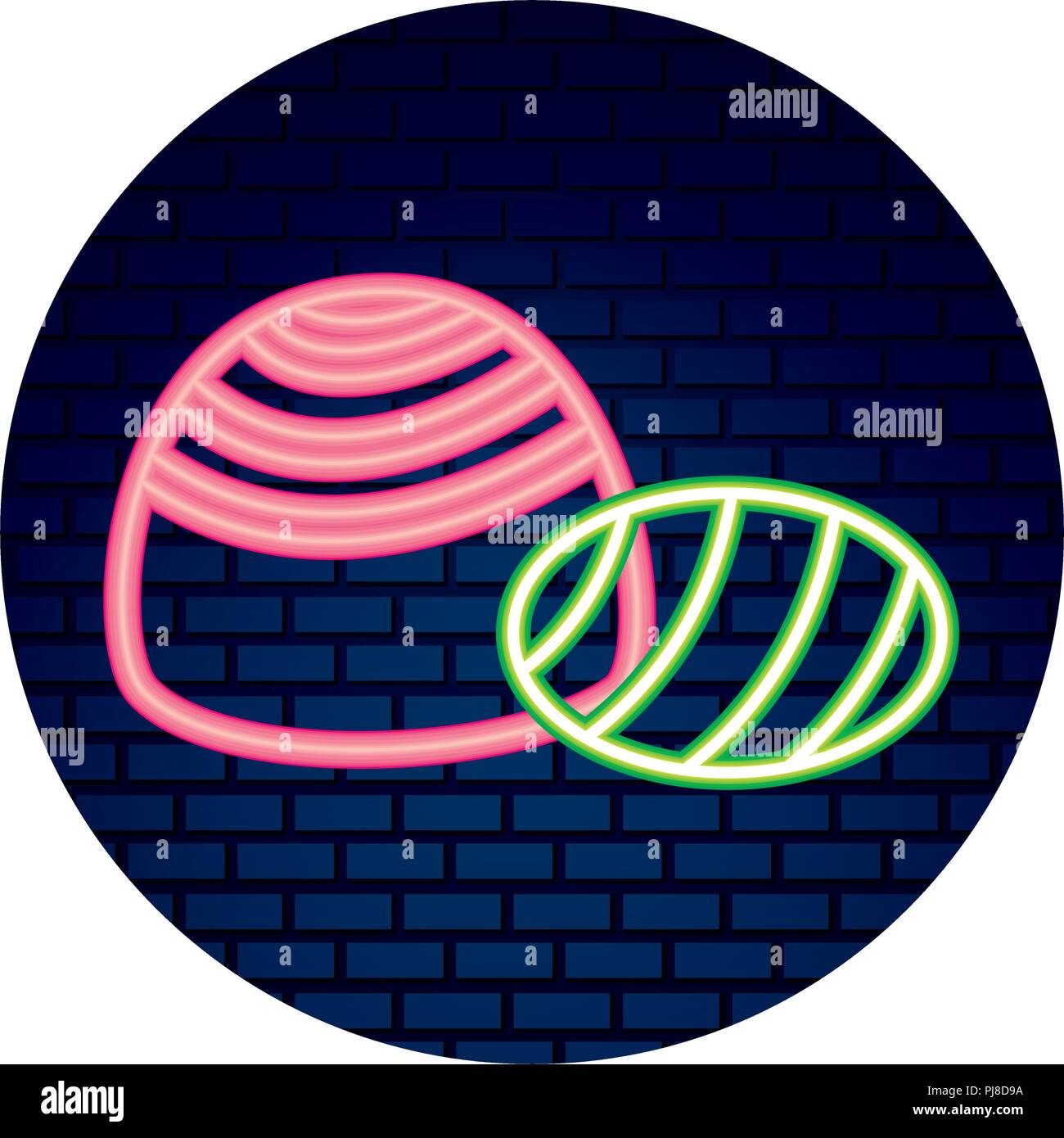 Neon backlight Stock Vector Images - Alamy