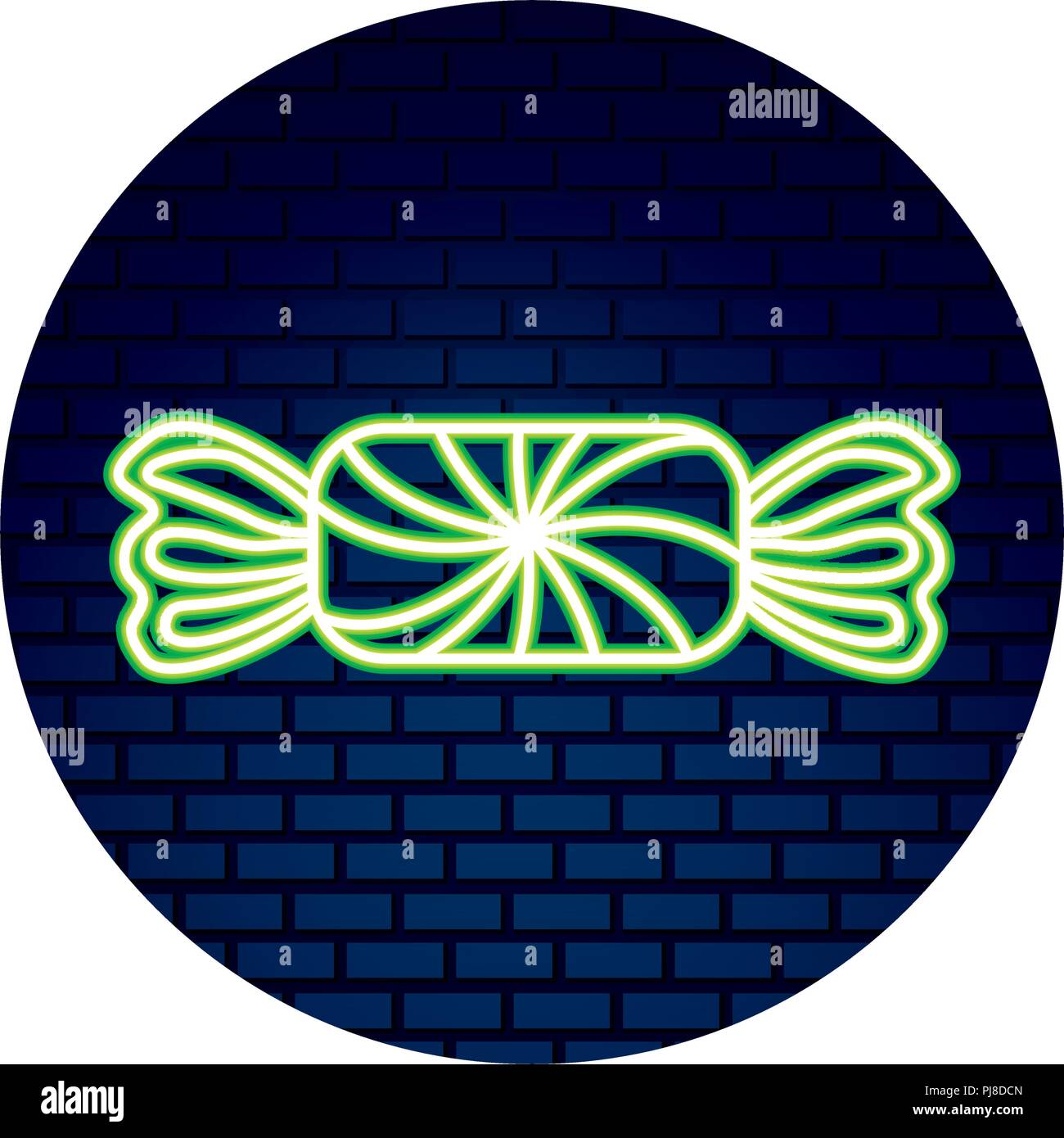 Dessert Brick Wall Stock Vector Images - Alamy