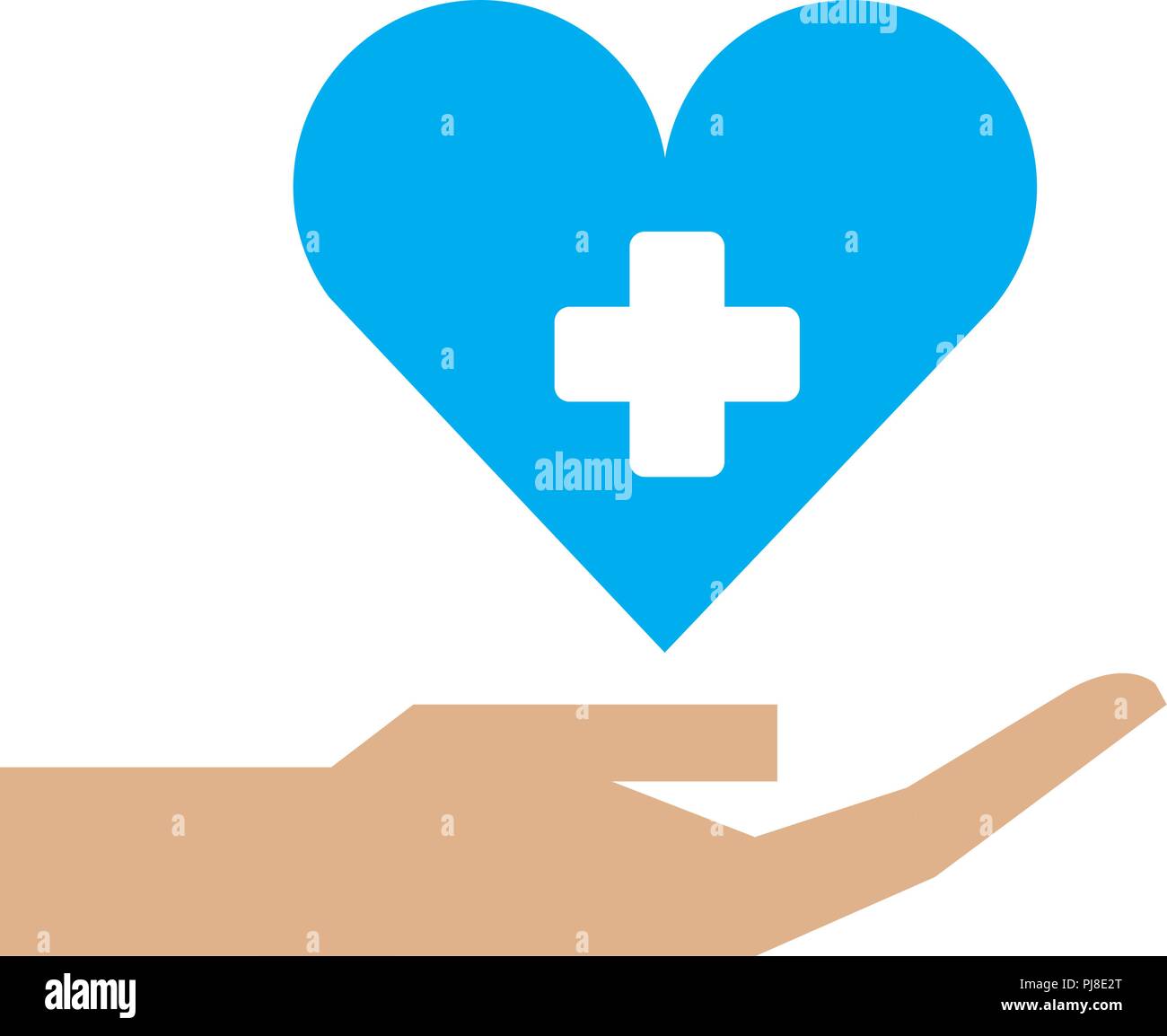 hand holding heart medical healthcare Stock Vector Image & Art - Alamy