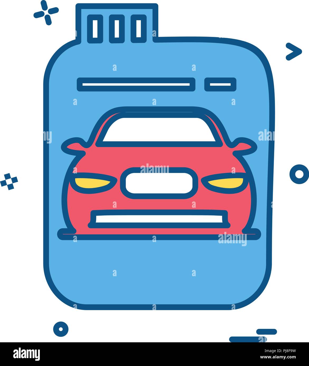 Fuel can gas can car icon vector design Stock Vector Image & Art - Alamy