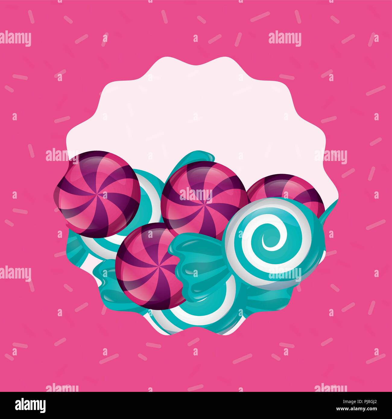 sweet candy concept Stock Vector Image & Art - Alamy