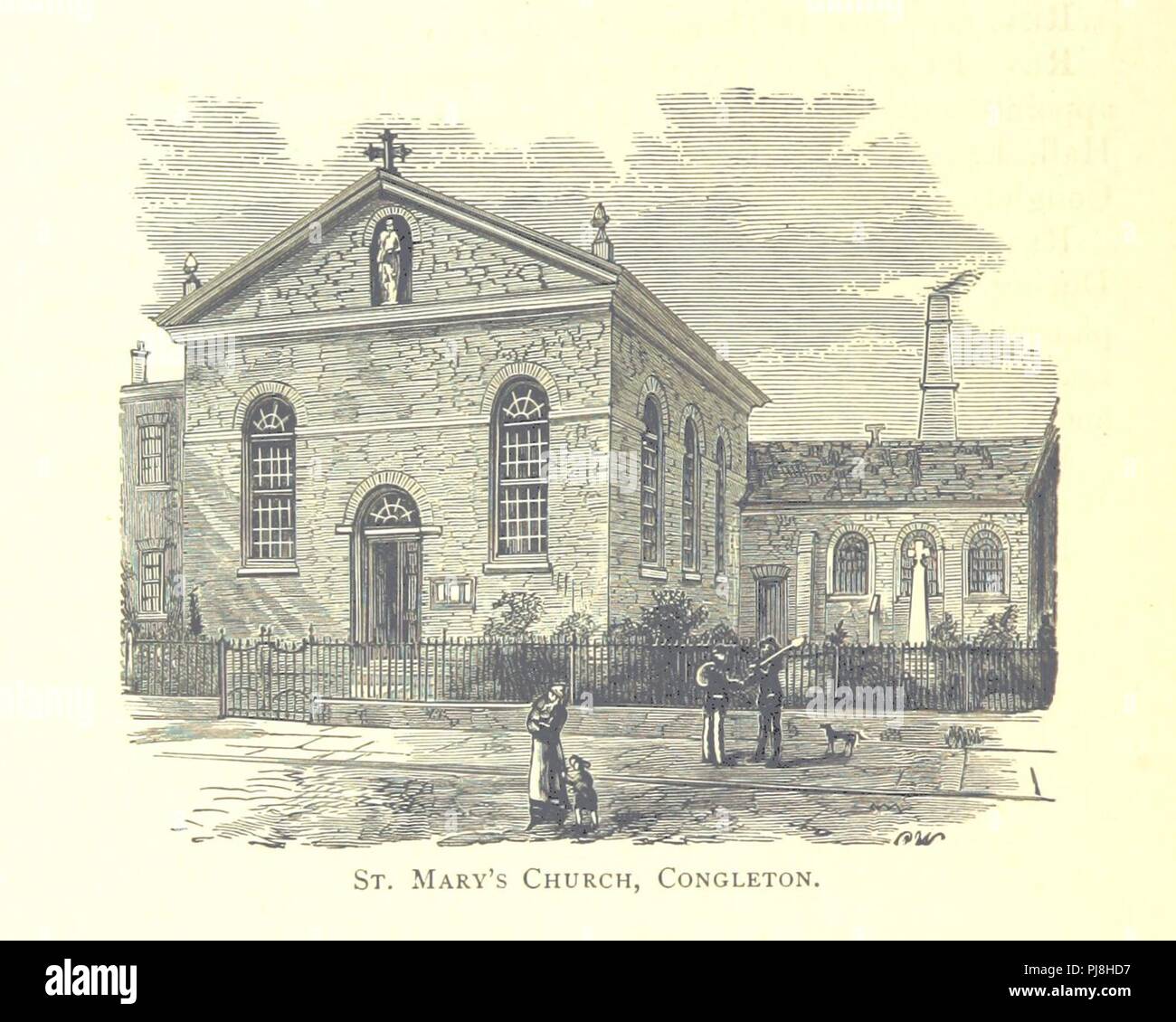 Old picture of congleton hi-res stock photography and images - Alamy