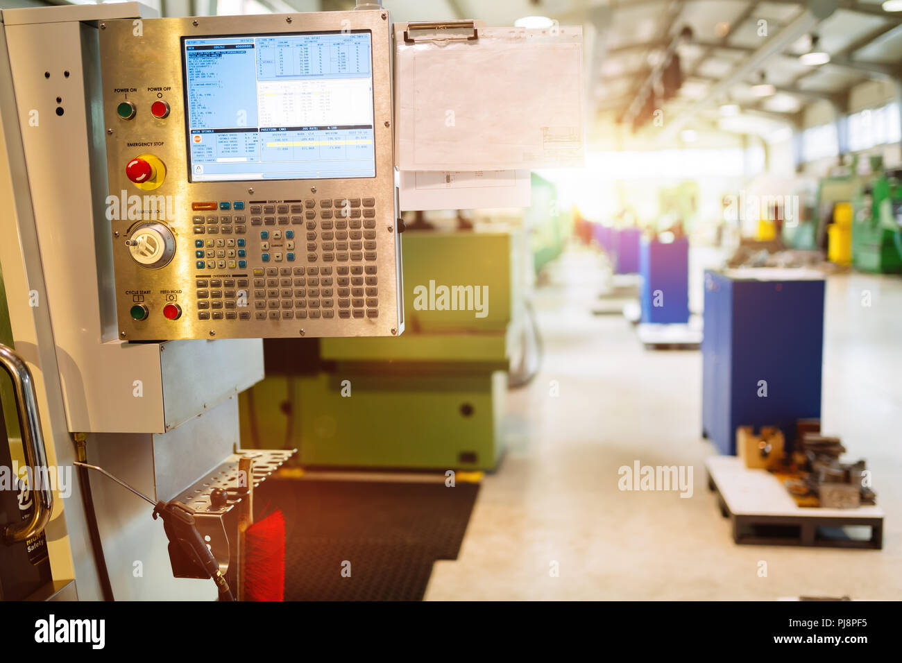 Lathe control panel hi-res stock photography and images - Alamy