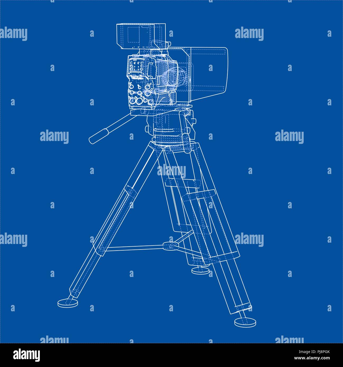 Movie-cinema camera concept Stock Vector Image & Art - Alamy