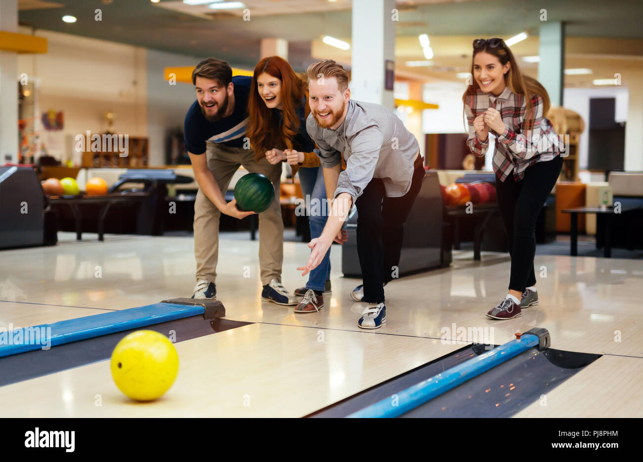 Portrait group ten young people hi-res stock photography and images - Alamy