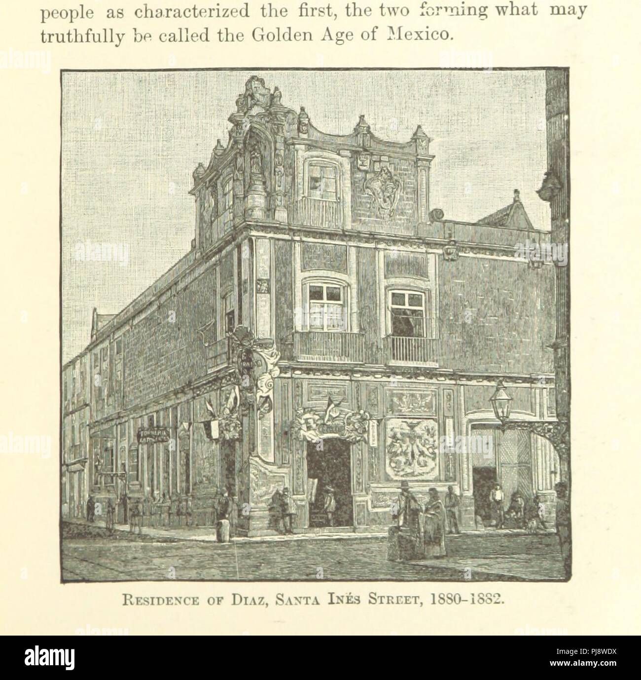 Image from page 543 of 'A Popular History of the Mexican People' Stock ...