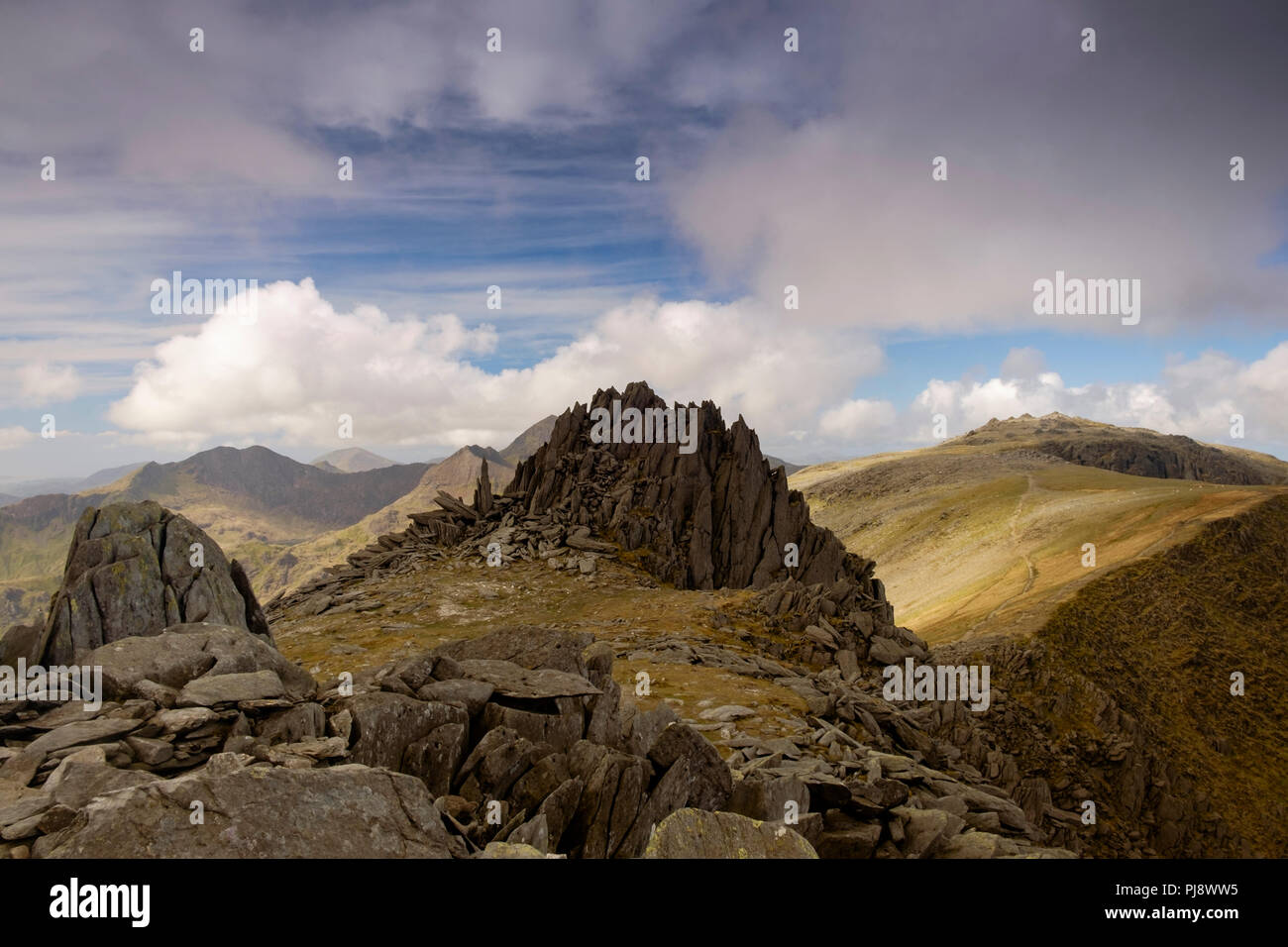 Castell y gwynt, snowdonia hi-res stock photography and images - Alamy