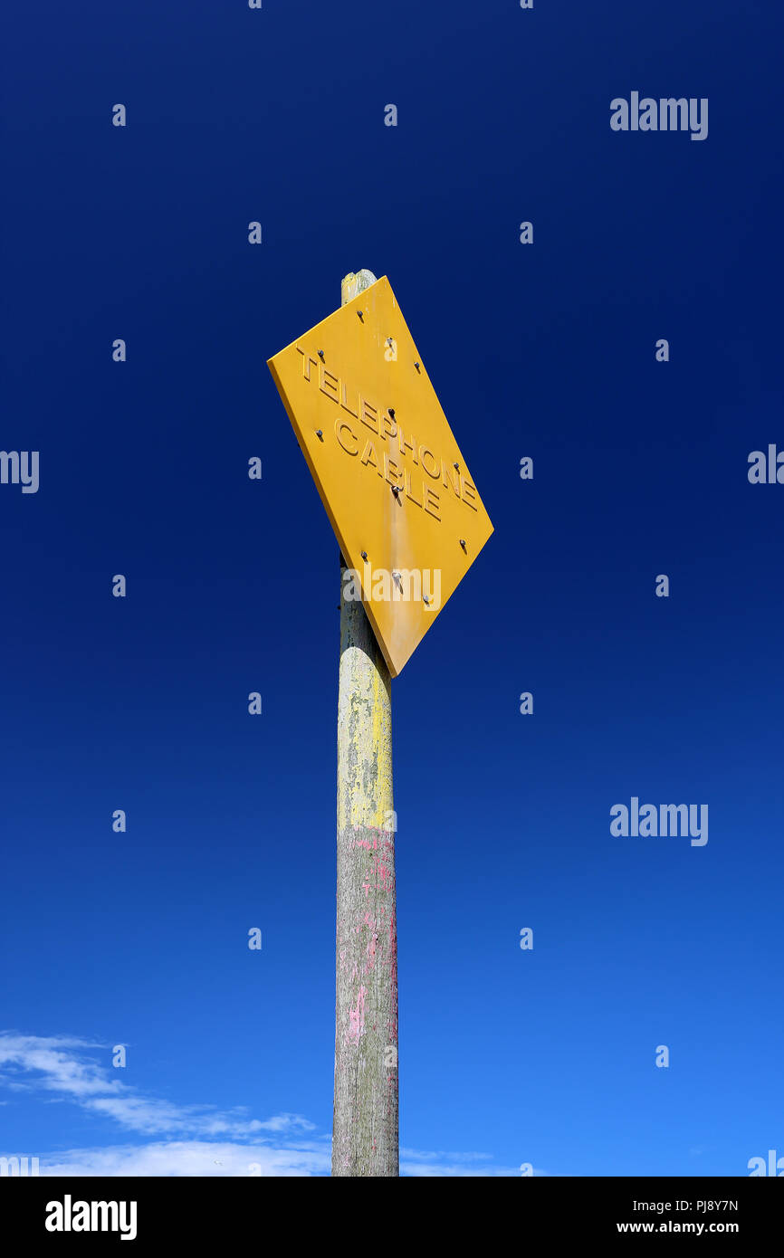 An information sign at Information on a sign on the beach, indicating a ...