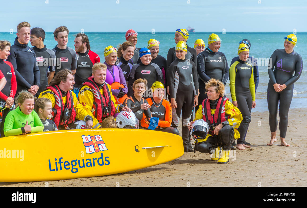 Year of the Sea Activity day at Lligwy beach, Isle of Anglesey, North ...