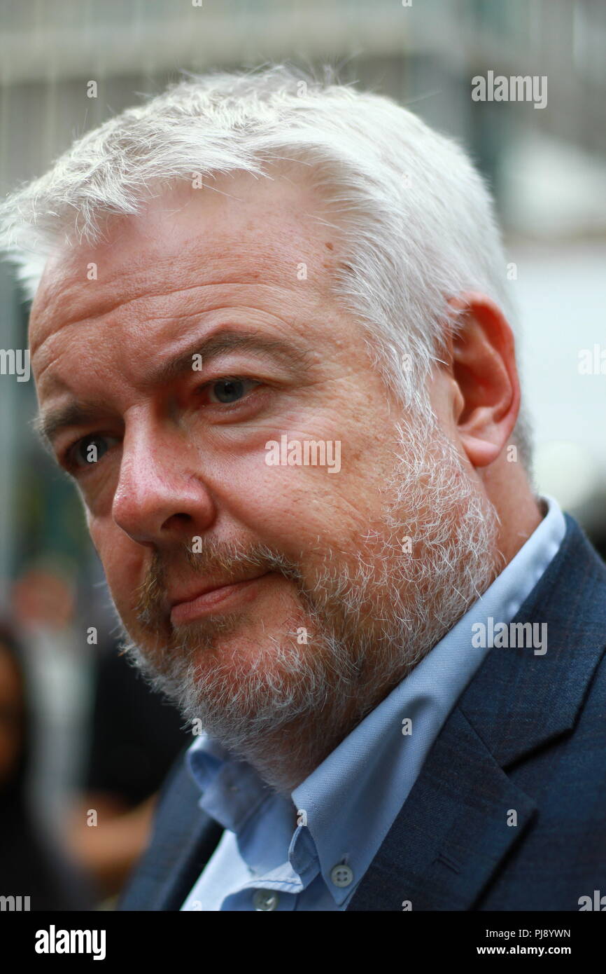 Carwyn Jones 1st Minister of Wales pictured here in Victoria Street ...