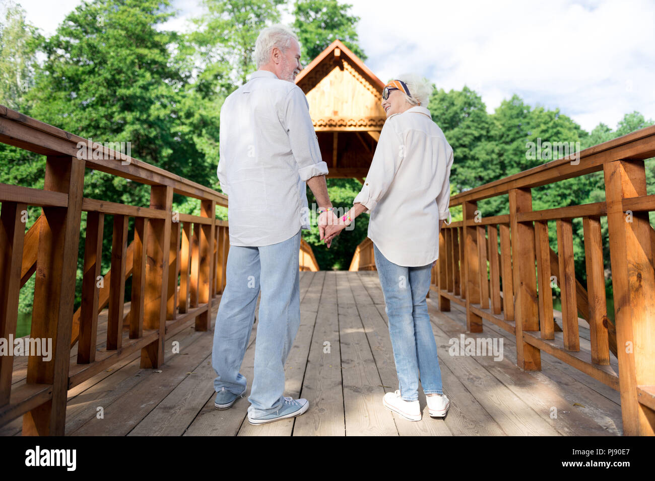 Walking marriage bridge hi-res stock photography and images - Alamy