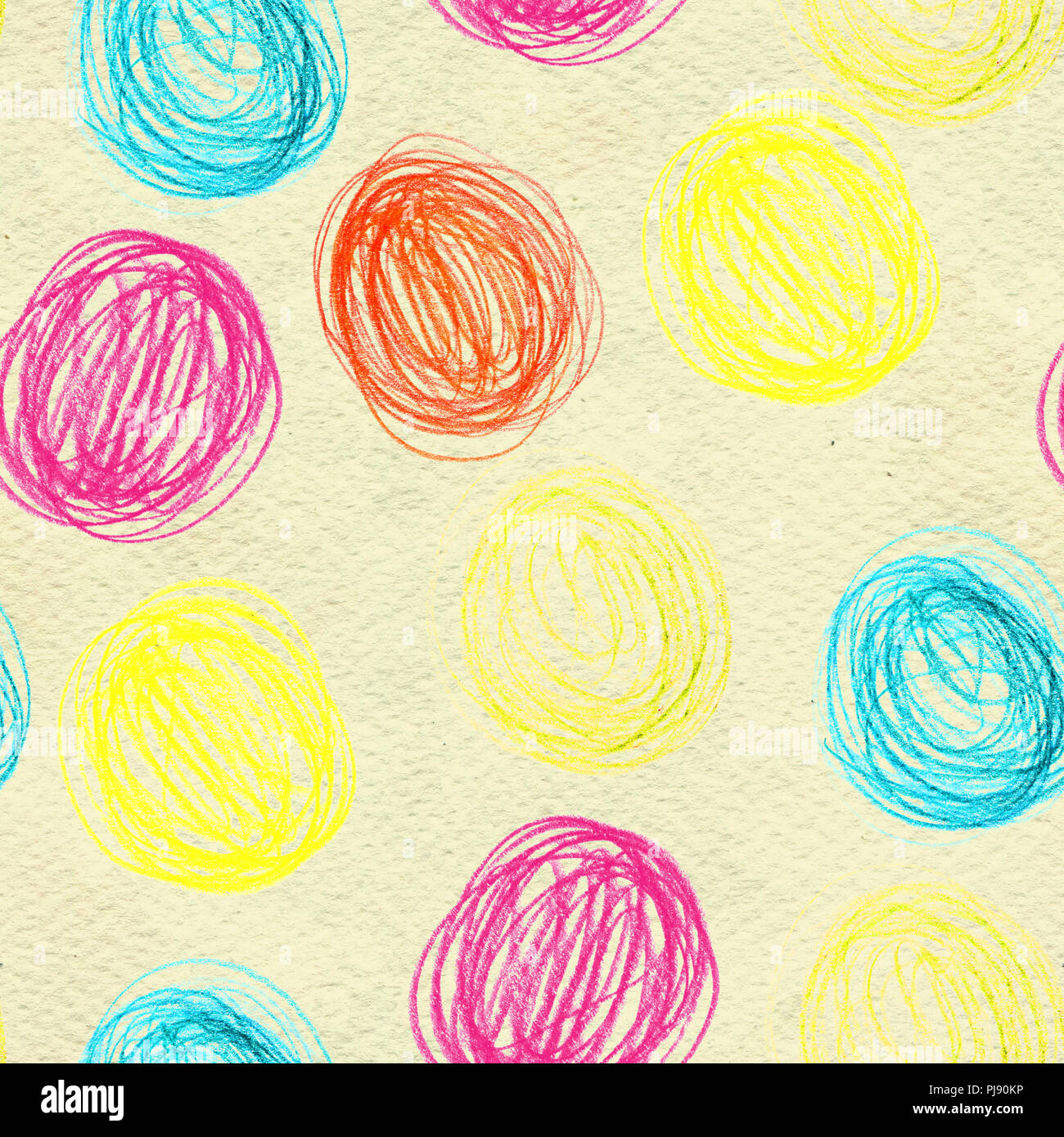 Colour chalk scribble hi-res stock photography and images - Alamy